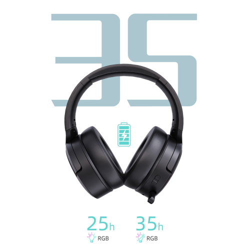 X7 Pro Wireless Bluetooth 5.1 Gaming Headset Music RGB Gradient ...