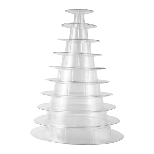 10 Tier Tower Macaron Macaron Display Stand Round Cake Stand on OnBuy