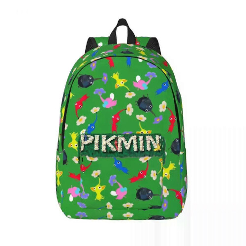 Pikmin Logo Backpack for Kindergarten Primary School Student Backpack ...