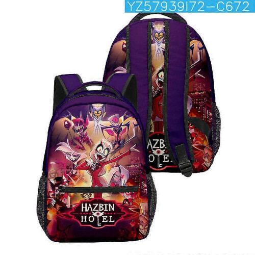 Hell Inn Student backpack Hazbin Hotel backpack on OnBuy