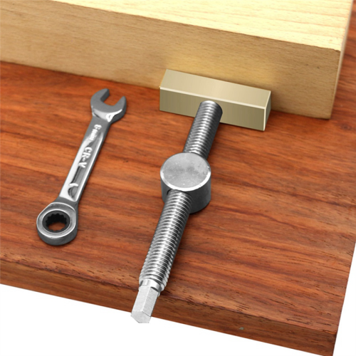 Woodworking Bench Dog Brake Inserts Workbench Fast Fixed Clamp Brass ...