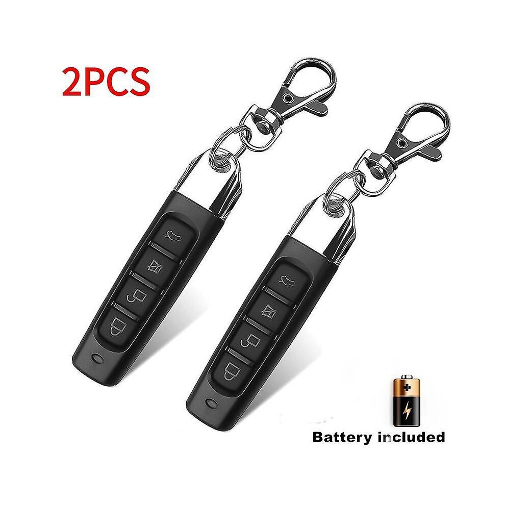 (ON/OFF) 433Mhz Wireless Remote Control Copy Code 4 Channel Electric ...