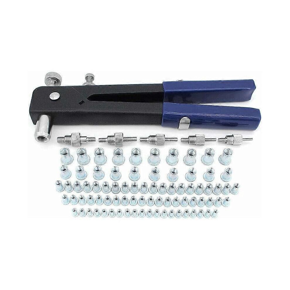 Zinc Plated Carbon Steel Rivet Nuts Kit, Strong Rust Resistance for ...