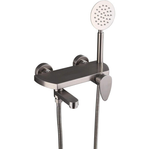 (With Tap) Bath Tap with Hand Shower, Single-Lever Bath Mixer Tap ...