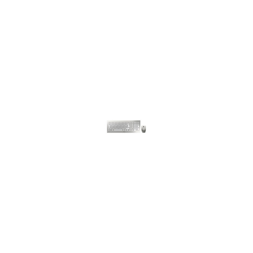 Cherry DW 8000 Ultra Flat Wireless Keyboard/Mouse Set Silver JD-0310GB ...