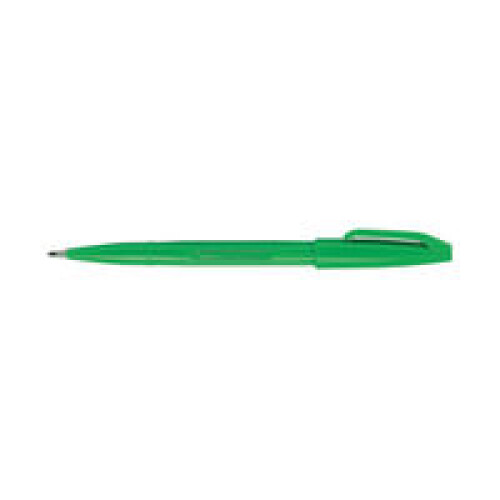 Pentel Original Sign Pen S520 2.0mm Green PK12 on OnBuy