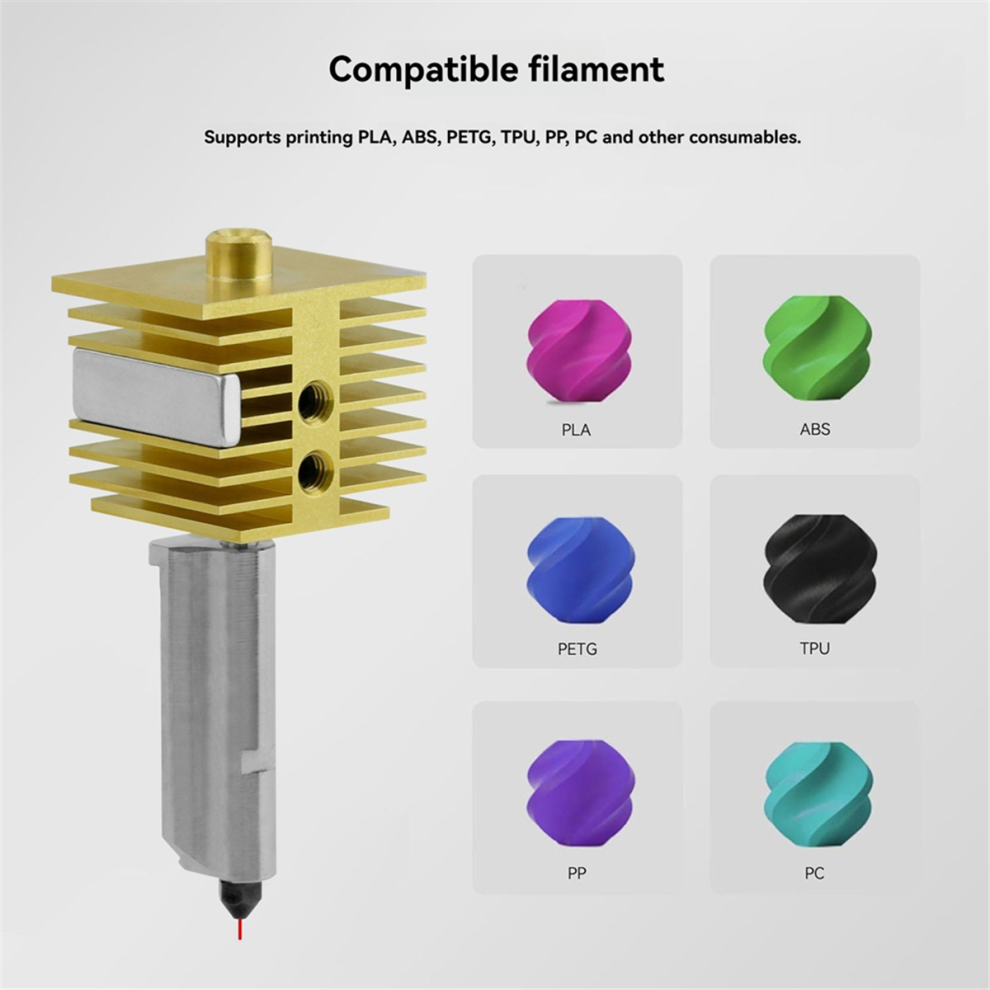 For Bambu Lab A1/A1 Mini Hot End Upgrade - Nozzle Replacement, 0.6mm on ...