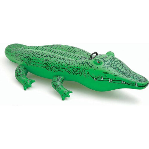 Intex Inflatable Crocodile Swimming Pool Ride On on OnBuy