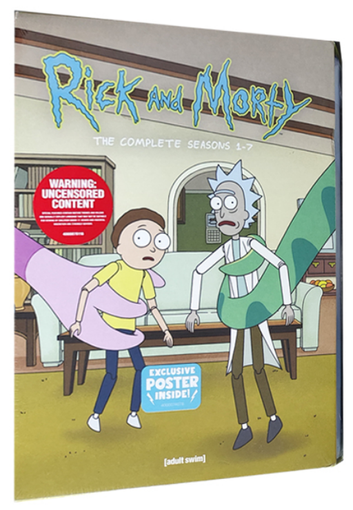 Rick and Morty Season 1-7 DVD Box Set 14-Disc New Sealed on OnBuy