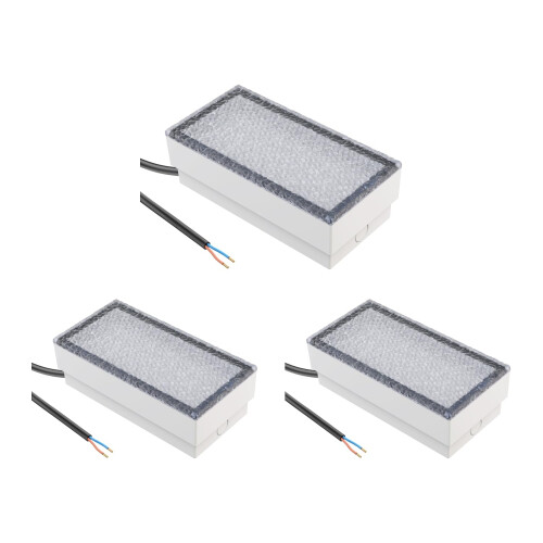 ledscom.de 3 LED Paving Stone Ground recessed Light CUS for Outdoors ...