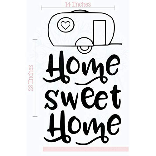 Home Sweet Home Camping RV Decals - Vinyl Camper Decals - Outdoor ...