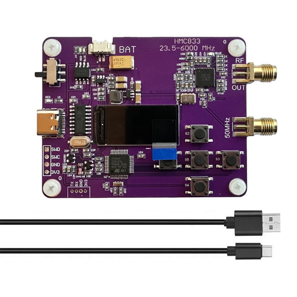 Générateur de signaux RF 6 GHz, module 23,5 MHz-6 000 MHz, version ...
