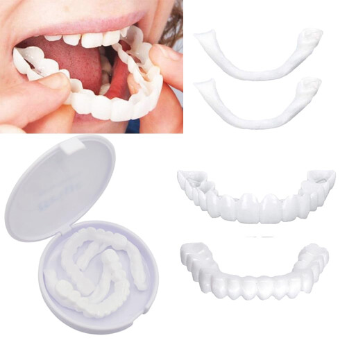 Dientes postizos Brige Smile Teeth Dentures temporales que mejoran la ...