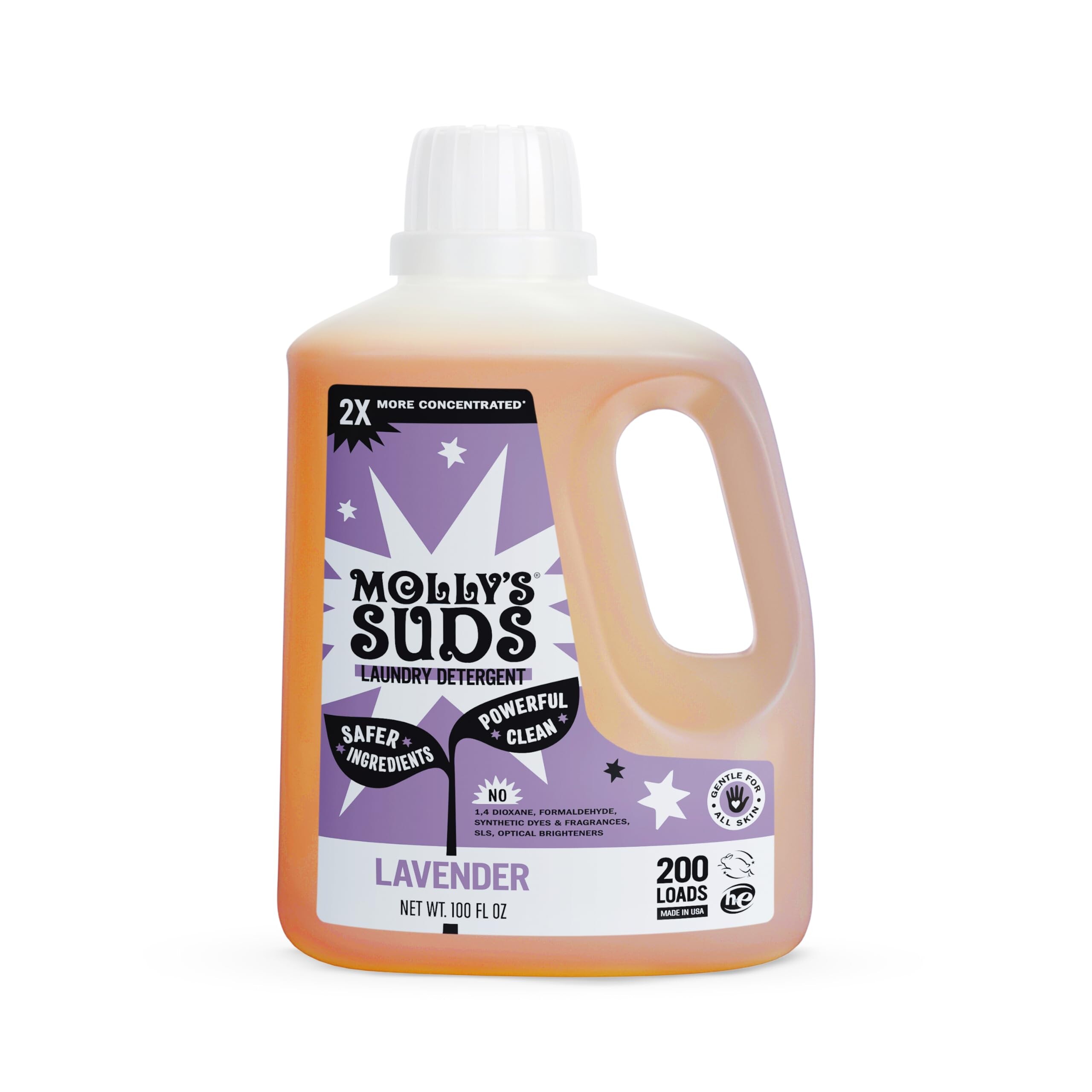 Molly's Suds Liquid Laundry Detergent | Clean Laundry Detergent Soap ...