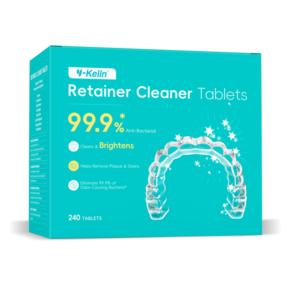 Retainer Cleaner Tablets Denture Cleaning Tablets for Deep Remove ...