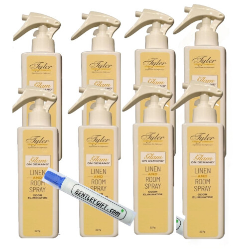 Tyler Candle Company - Spray On Demand - Fragancia Diva - 227 g/8 oz Paquete de 8 con bol grafo ...