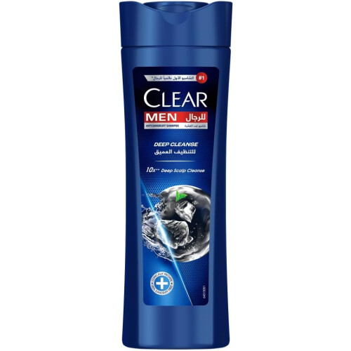 Clear Men Anti Dandruff Shampoo Deep Cleanse 400ml | 10X Scalp ...
