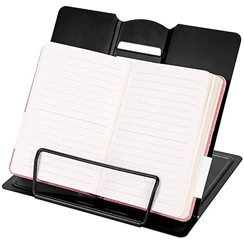 Foldable Desk Book Stand for Reading Standing Watching Tray and Page ...