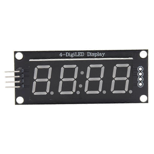 LED Display Tube Module 4-Digit 7-Segment Fits for Arduino Use Library TM1637.hBlue on OnBuy