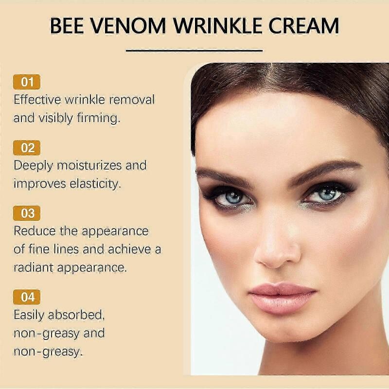 3PCS Bee Venom Facial Cream, Bee Venom Firming And Anti-wrinkle Cream ...