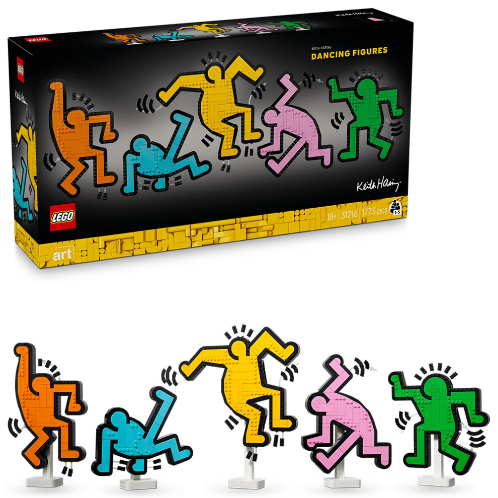 LEGO ART 31216 Keith Haring - Dancing Figures Age 18+ 1773pcs - LEGO ...