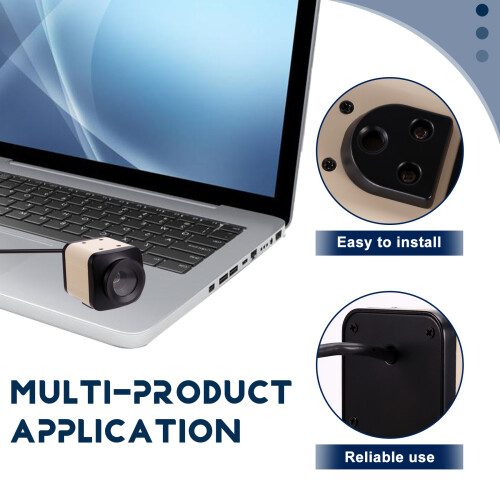 Mini boîtier métallique 8MP IMX179 4K Autofocus USB HD PC Webcam Vidéo ...