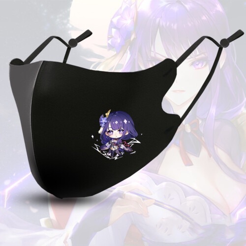 (Raiden Shogun)Genshin Impact cosplay mask Klee Xiao Hutao Zhongli ...