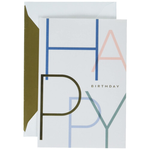 Hallmark Signature Birthday Card (Big Birthday Wishes) on OnBuy