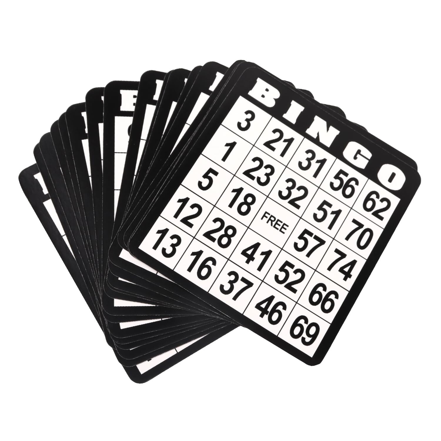 Lot de 18 cartes de bingo GSE Games & Sports Expert, avec numéros ...