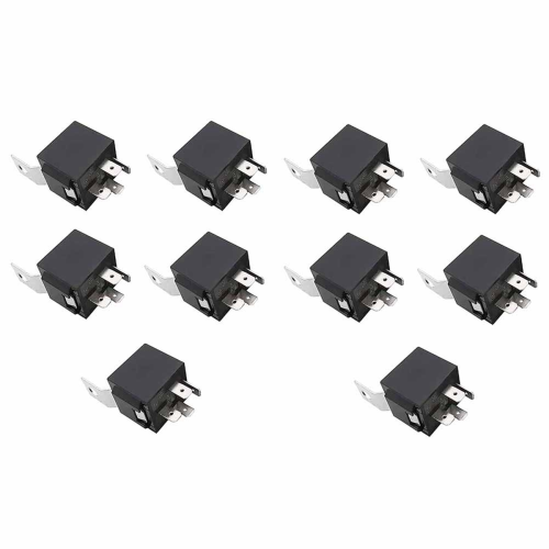 10Pcs Repeater Relay 4 Pins 12V 40A for Auto Car Relays on OnBuy