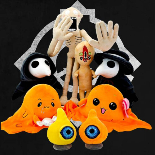 (SCP-131A,20cm/7.87in)Muñeca de peluche Halloween Plague Doctor Series ...