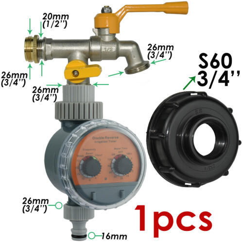 (Ball Valve Timer-09)KESLA Garden Ball Valve Water Timer Automatic ...