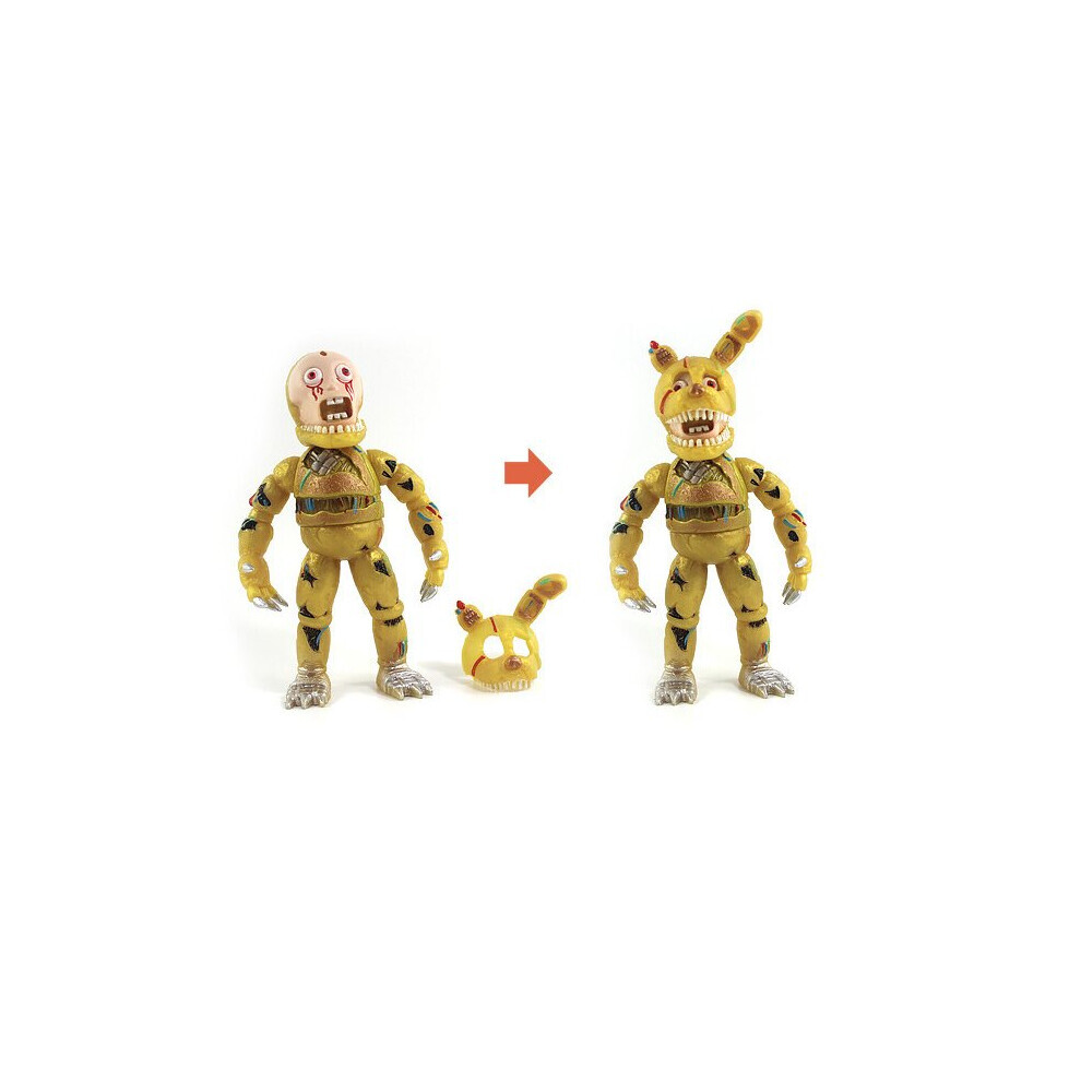 (Verzia s nočnou morou) FNAF Five Nights At Freddy's Mini Action Figs ...