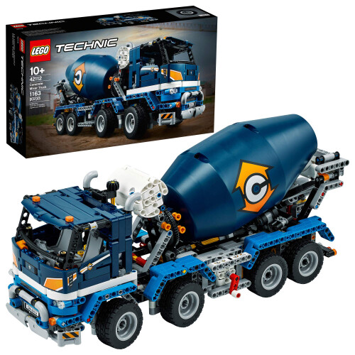 LEGO Technic Betonmischer-LKW 42112 Bausatz. Kinder werden es lieben ...