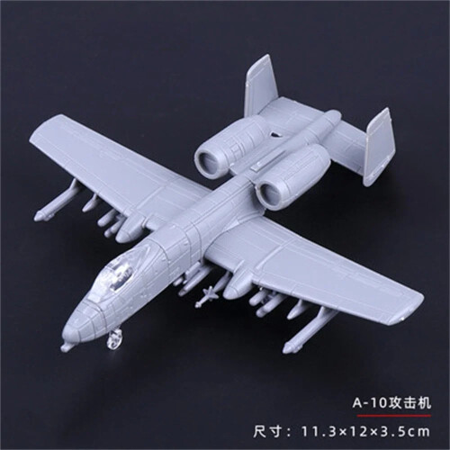(A-10) Adornos de escritorio, 8 estilos, modelo de avión de combate, minimodelo militar ...