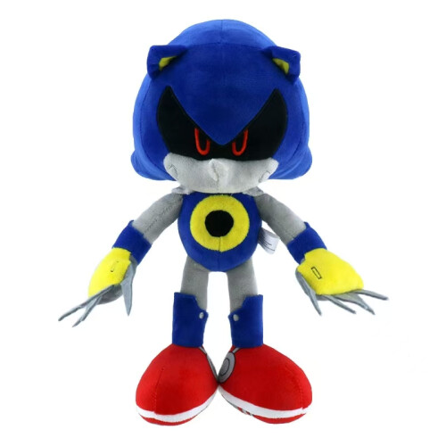 (17) New (30cm) Super Sonic Hedgehog Plush Toy Hedgehog Doll Tal ...