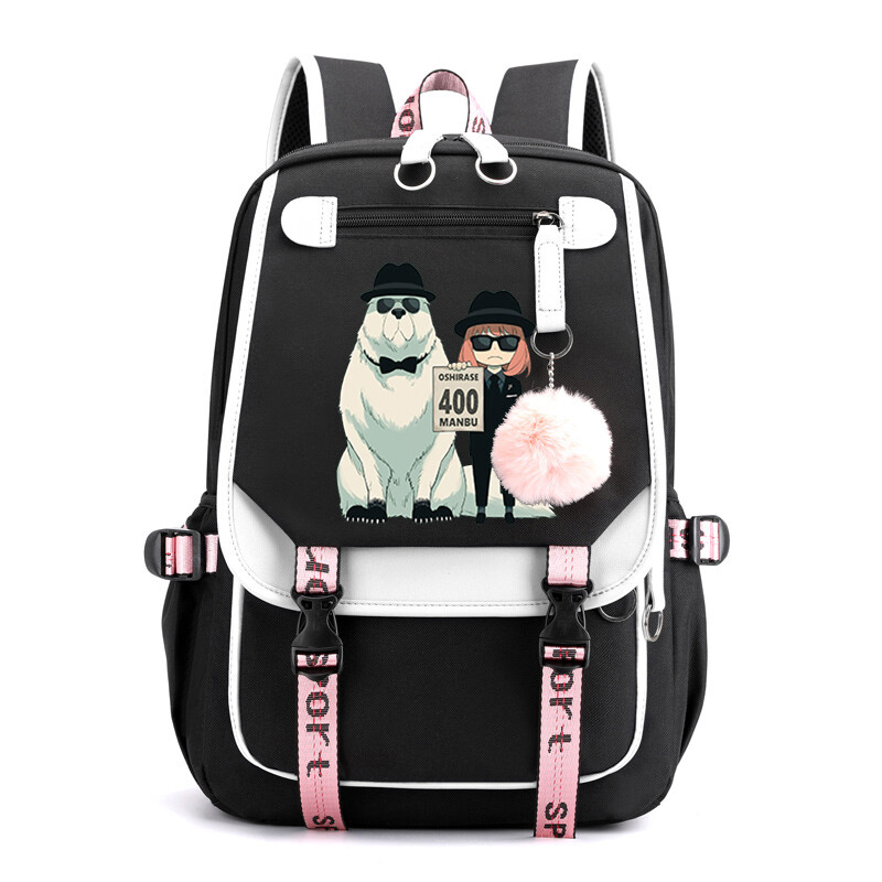 (BK-spy20)Spy X Family Anya Forger Anime School Backpack for Girls ...
