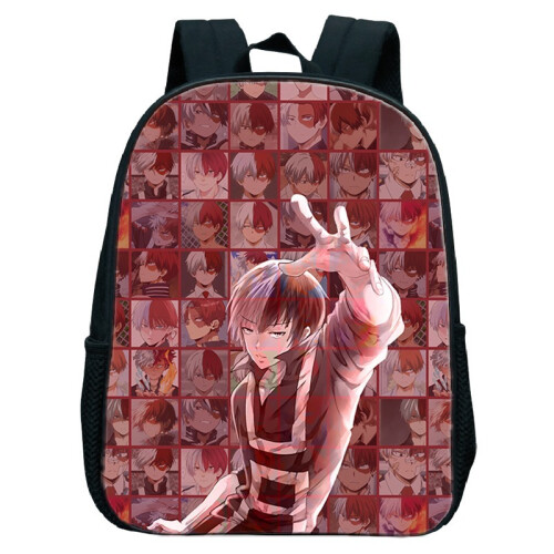 (0xxzzShoto30) 12 inch schoolrugzak Shoto Todoroki Print Academia Boku ...