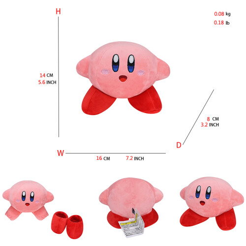 (Kirby Pies Grandes) Estrella Kirby Anime Peluche Espada Kirby Magolor ...