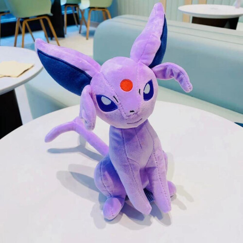 (Espeon)18-28cm Plush Toy Grookey Sprigatito Oshawott Leafeon Espeon ...