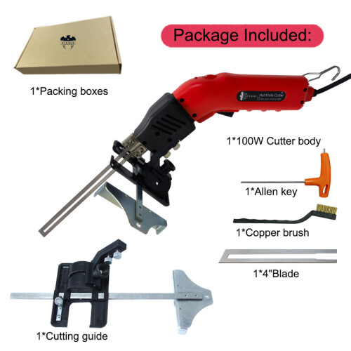 (US100W G04 Instruction) Electric Hot Knife Cutter EPS Foam Cutter ...