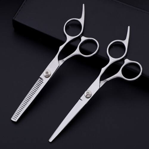 (Ping x Scissors) Juego de tijeras para el cabello de acero inoxidable ...