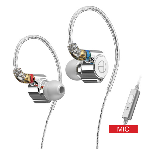(Micrófono TA1) TRN TA1 Hi-FI 1BA+1DD Híbrido (Knowles 33518,8 mm ...