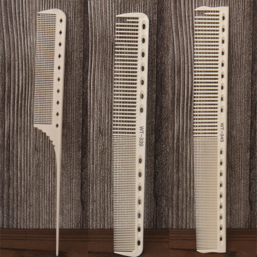 (Series)Professional Barber Hair Cutting Comb Rat Tail Comb Double ...