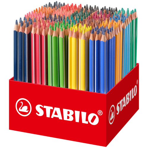 STABILO Trio thick - Triangular Colouring Pencil - Classpack of 300 ...