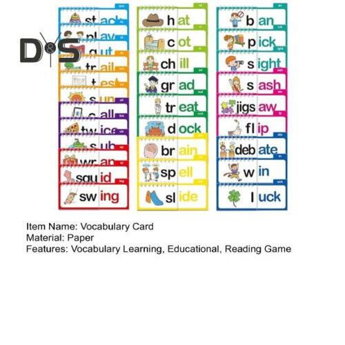 30 Read And Rhyme Flip Book Word Families Letter Sounds Flash Cards ABC ...