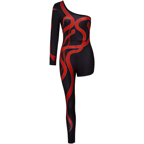 (X-Large) Women's Tay Tay Cosplay Costume Sexy Black One-legged ...