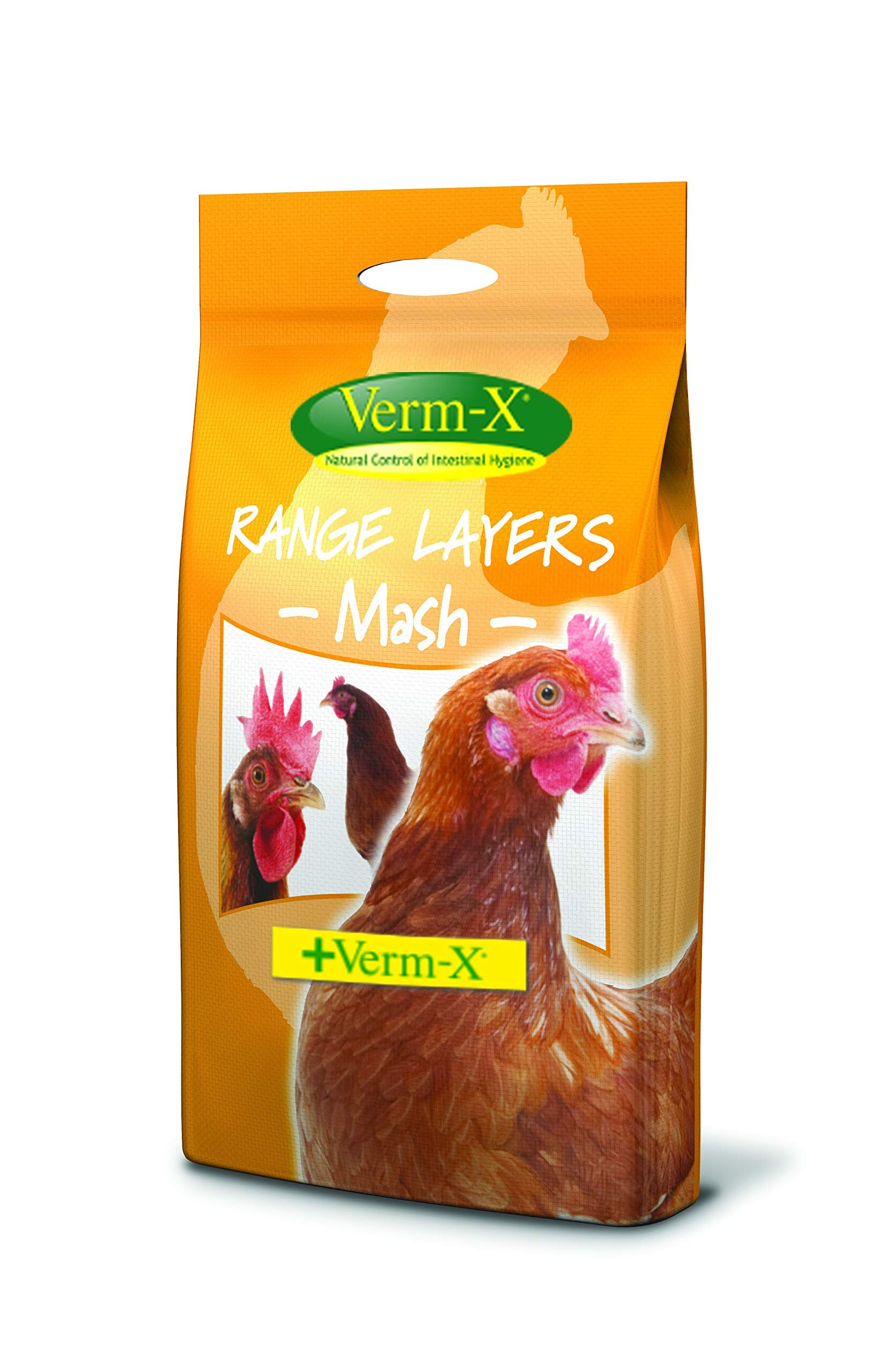 Range Layers Mash Complete Feed for Poultry, 5kg, with Verm-X to aid ...