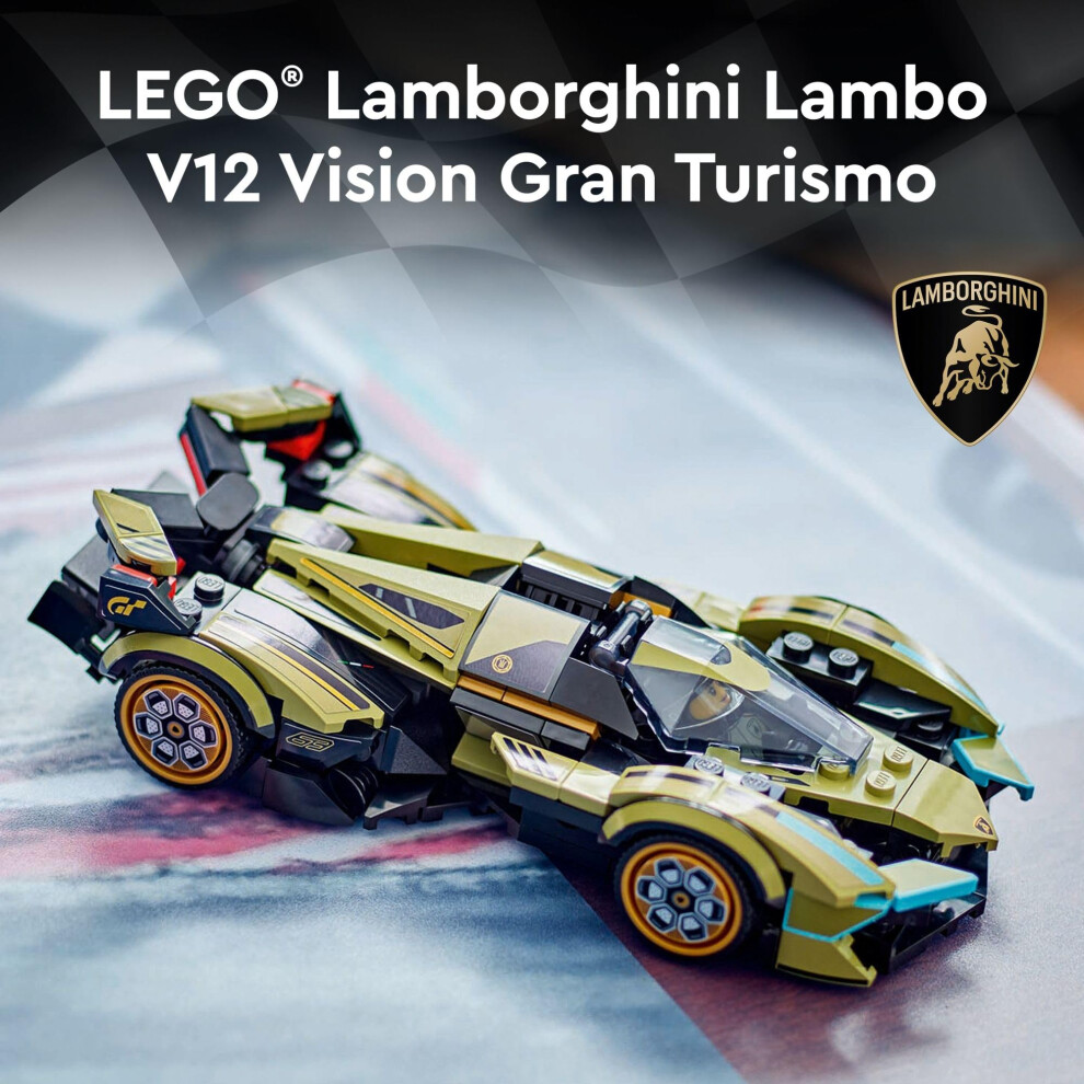 LEGO Speed Champions Lamborghini Lambo V12 Vision GT Super Car Formule ...