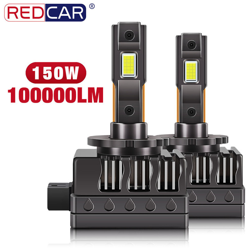 (D1S)10000LM D3S LED D1S D2S D4S LED Scheinwerfer HID D1R D2R D3R D4R LED CSP Chip 6000K Weiß ...